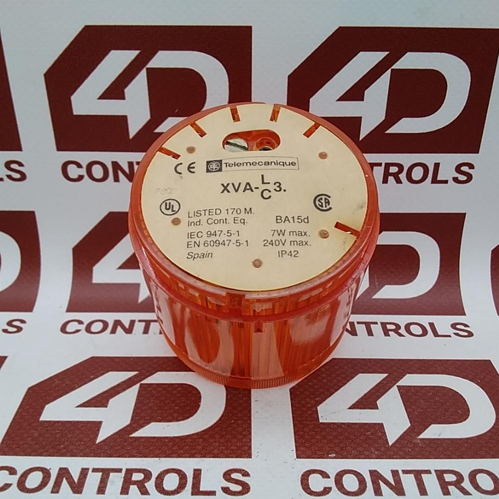 XVA-LC3-A | Telemecanique | Stack Light, Beacon, Amber, 7W