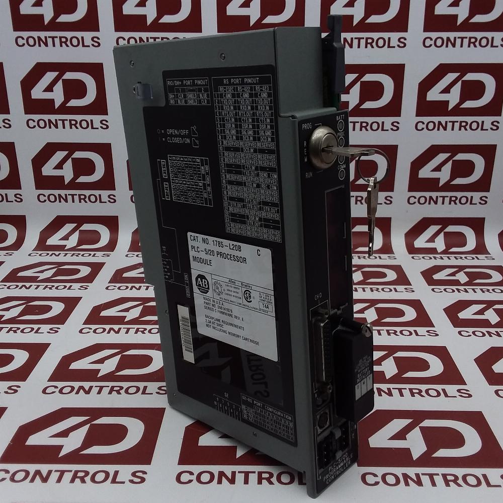 1785-L20B | Allen Bradley | PLC-5/20, Processor 16K SRAM