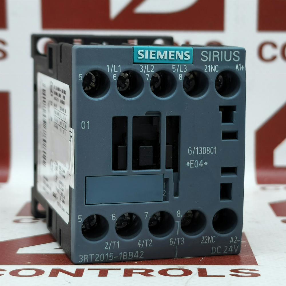 3RT2015-1BB42 | Siemens | Sirus 3RT, Power Contactor, 24VDC
