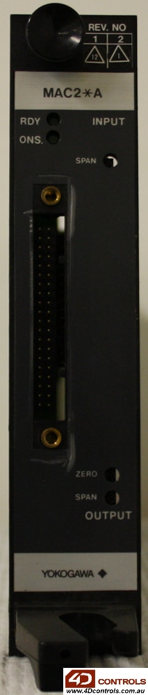 Yokogawa MAC2*A Multipoint Analog Control Card