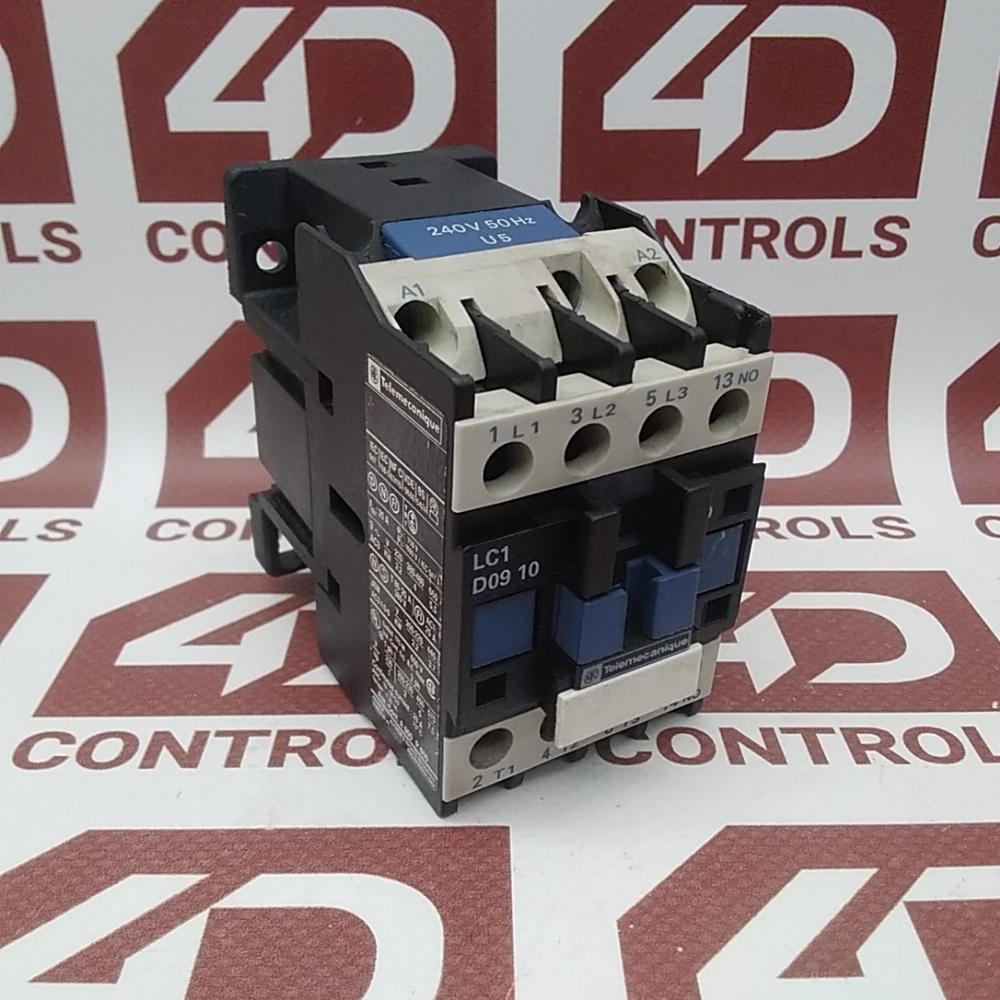 LC1D0910U5 | Telemecanique | Contactor, 3 Pole, 3 Phase