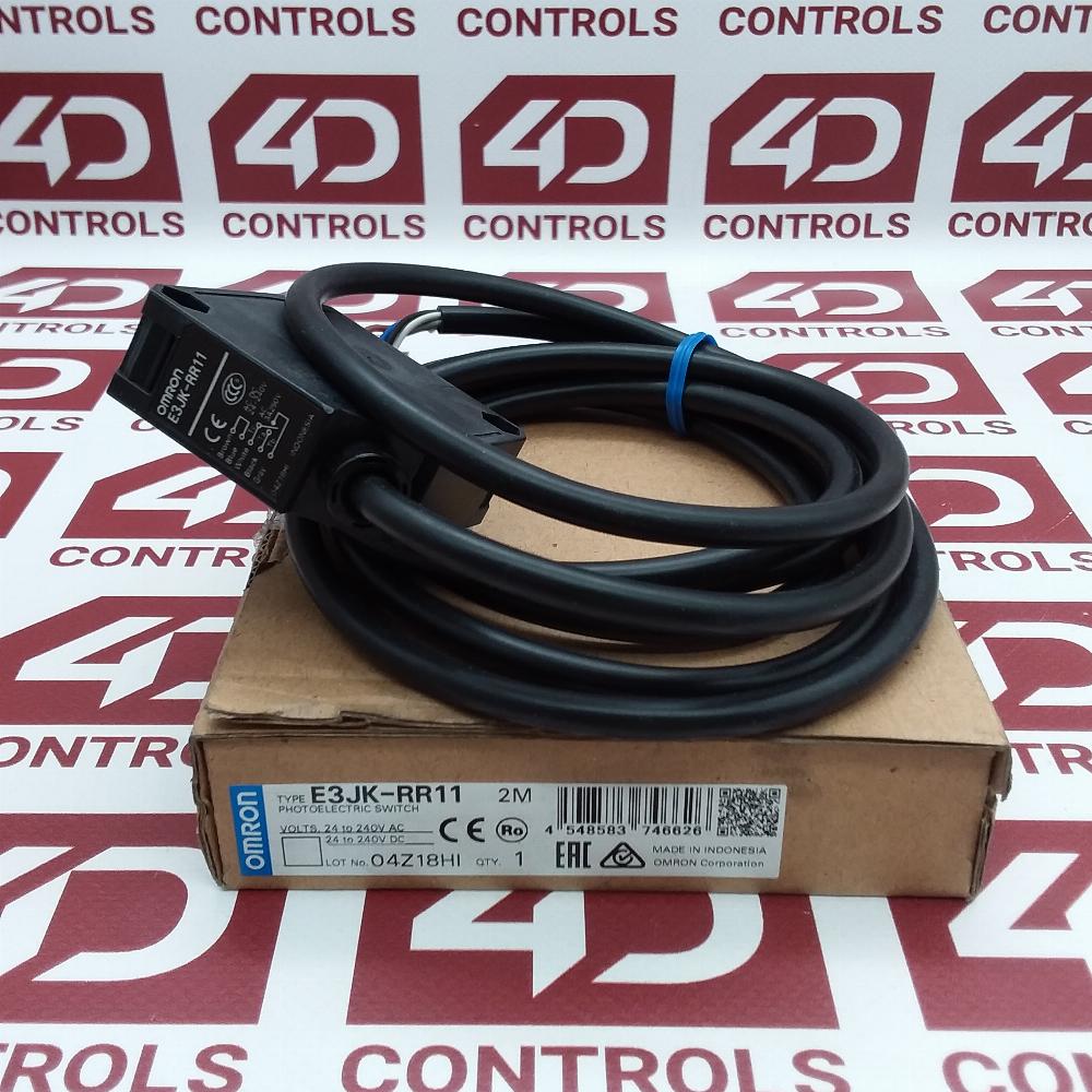 E3JK-RR11 2M | Omron | Photoelectric Switch, 24-240V