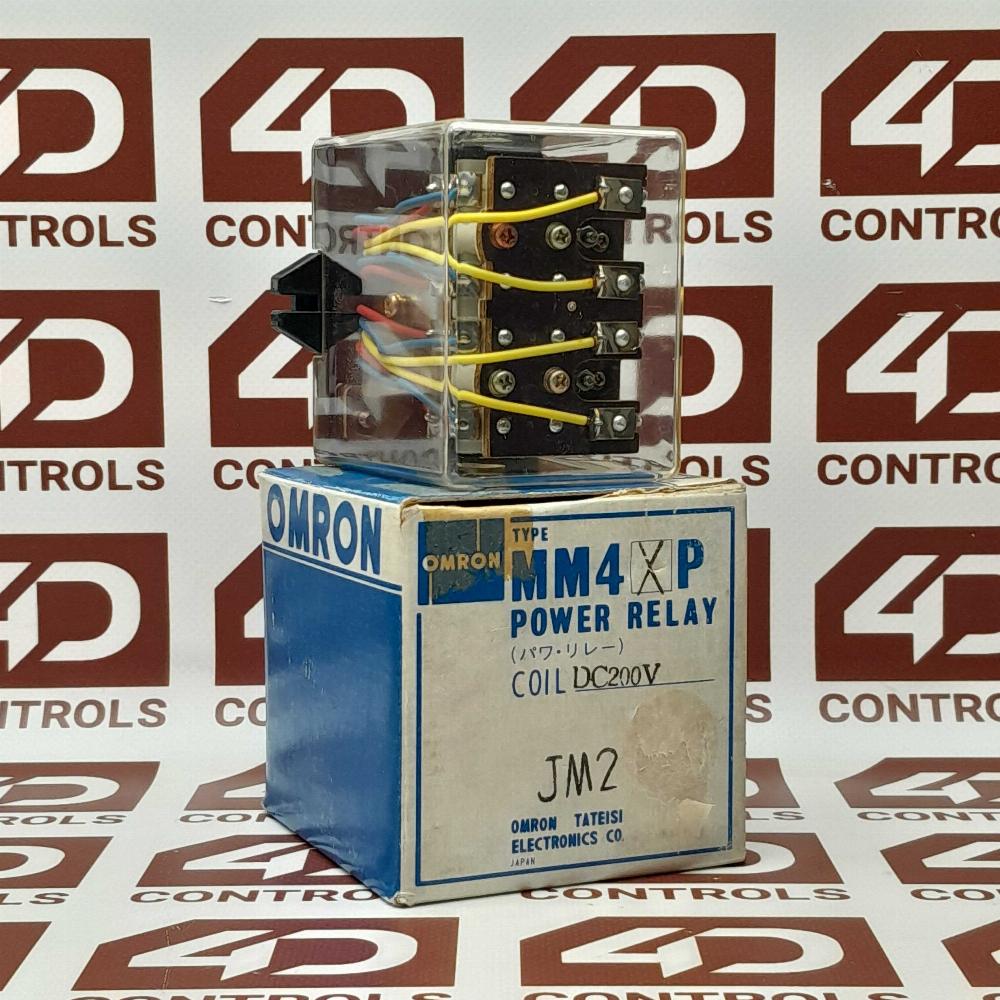Omron MM4XP DC200 Relay 200CDV COIL