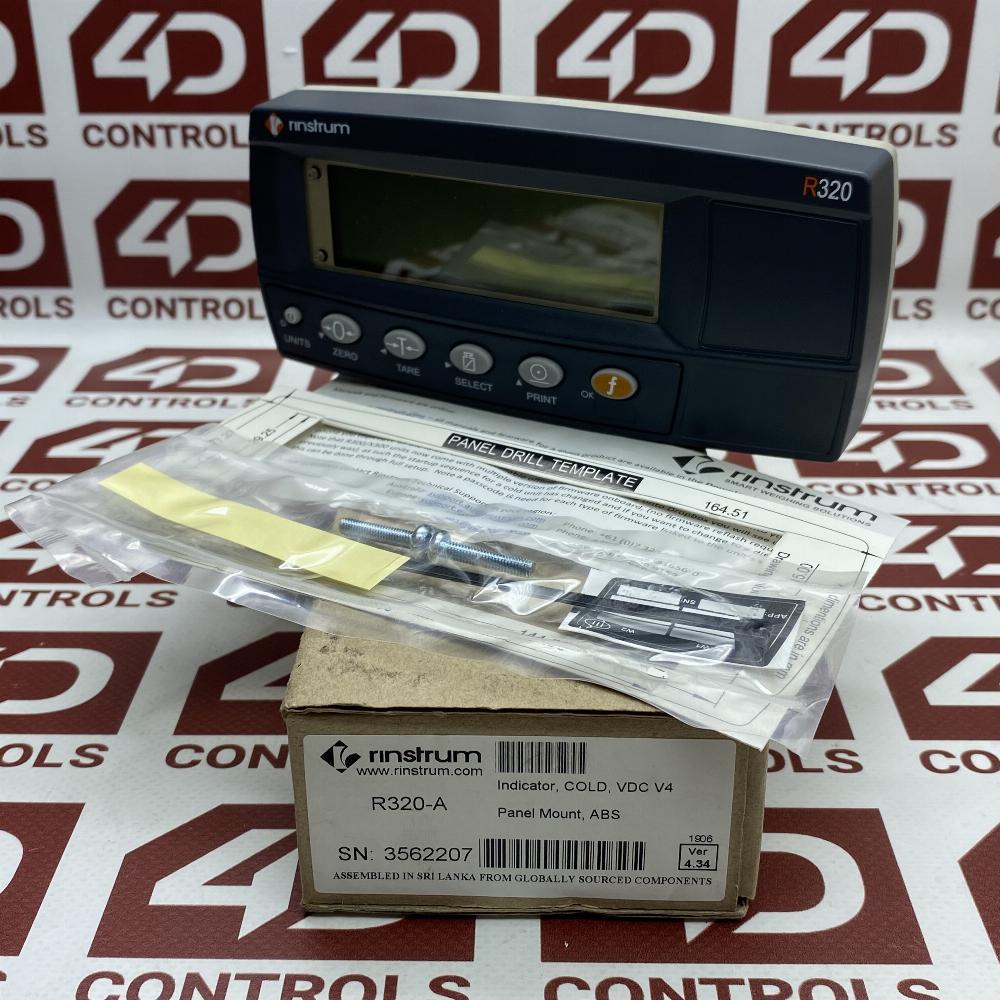 R320-A | Rinstrum | , Ip65 Rated Housing, Rinlink Connector