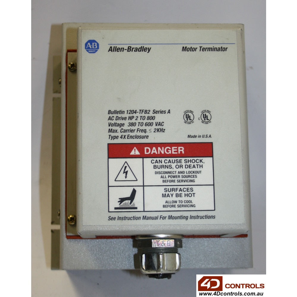 1204-TFB2 | Allen Bradley | Motor Terminator 380-600V 3-600HP