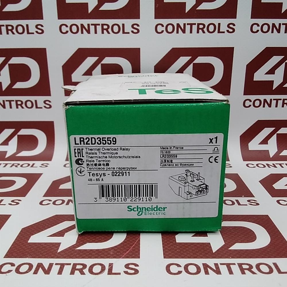 LR2D3559 | Schneider | Overload Relay, 48-65A Range, 600VAC