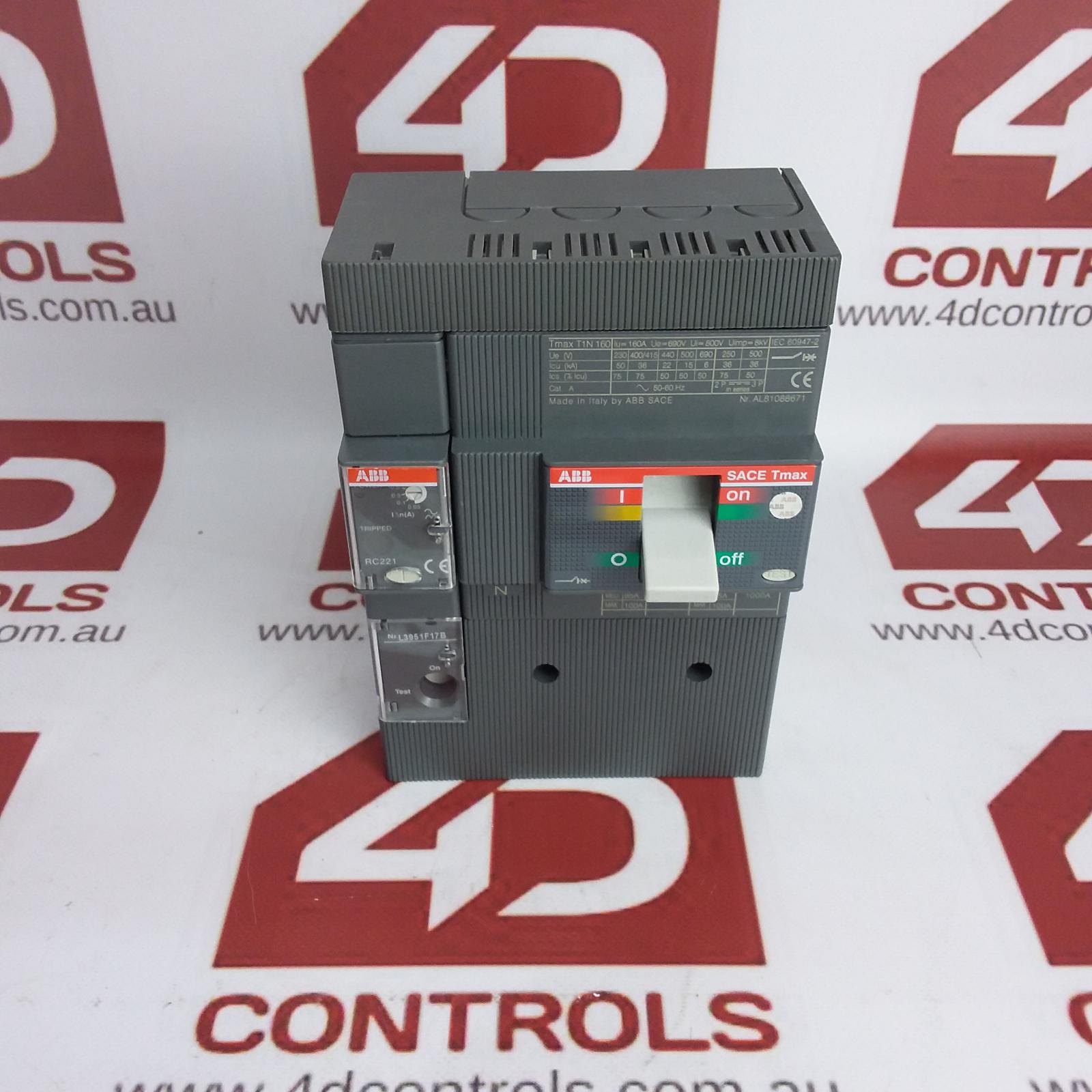 RC221/1 | ABB | Residual Current Release Fixed 4 Pole T1