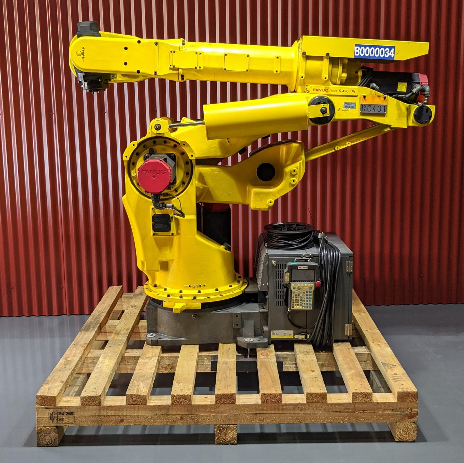 S-420iW | Fanuc | Robotic Arm | 155kg Payload, 2.85m Reach
