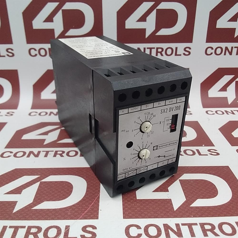 SX2DV200 | Telemecanique | Speed Control Relay, 100/220VAC