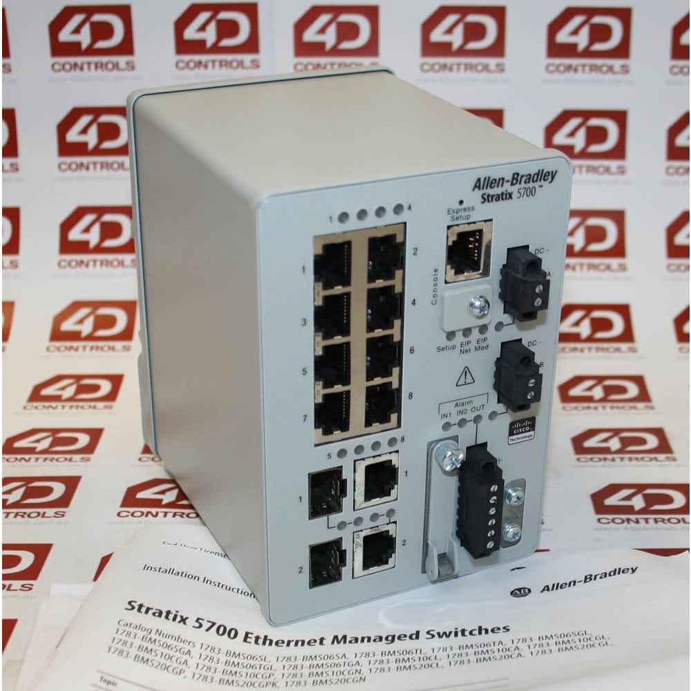 1783-BMS10CGA | Allen Bradley | Stratix 5700 Ethernet Switch 10 Port