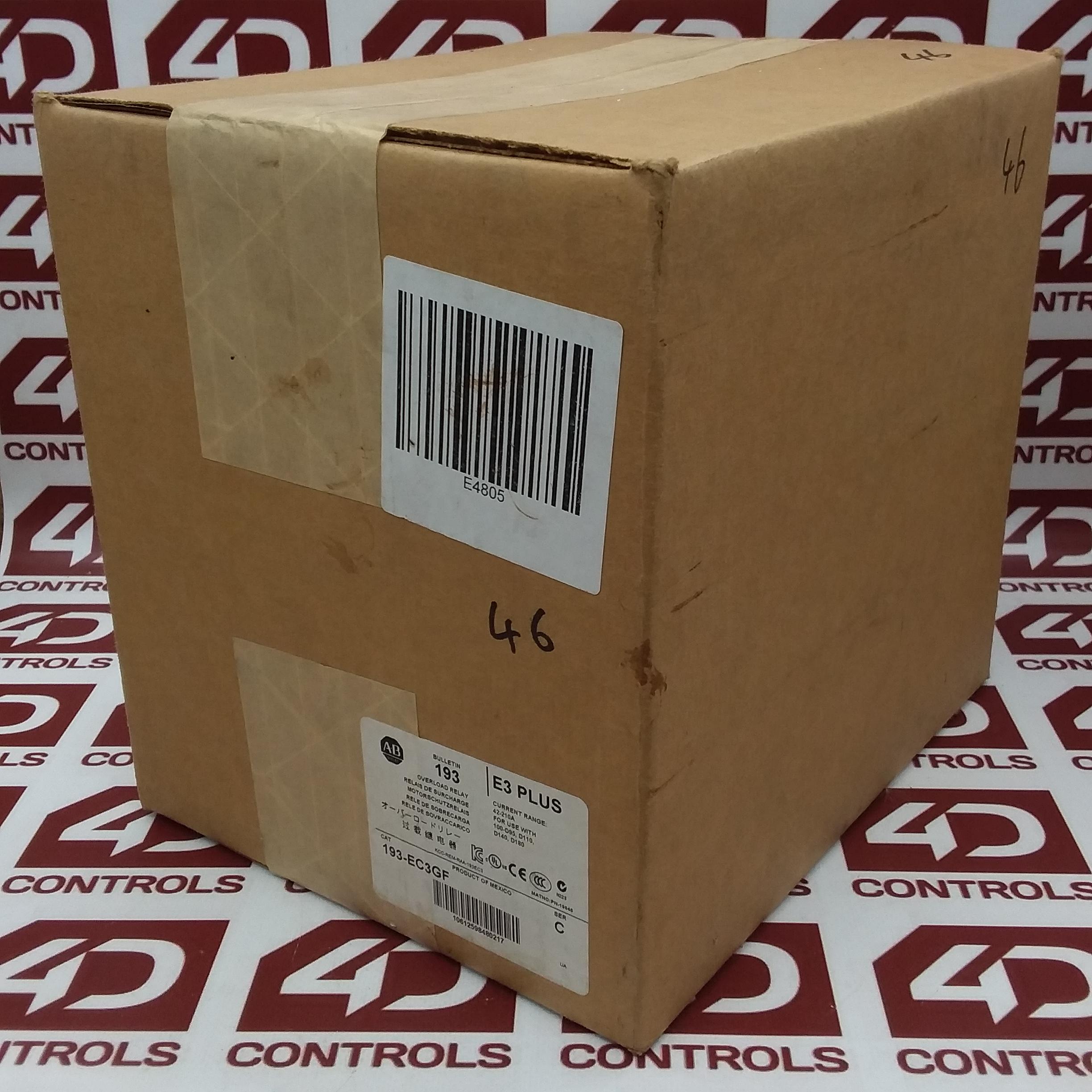 193-EC3GF | Allen Bradley | Overload Relay 42-210A