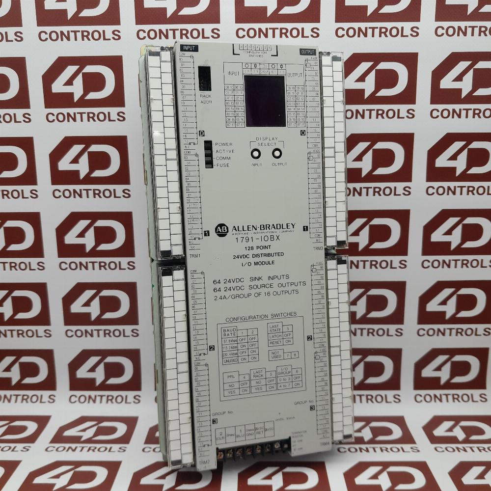 1791-IOBX | Allen Bradley | Block I/O Module, 24VDC