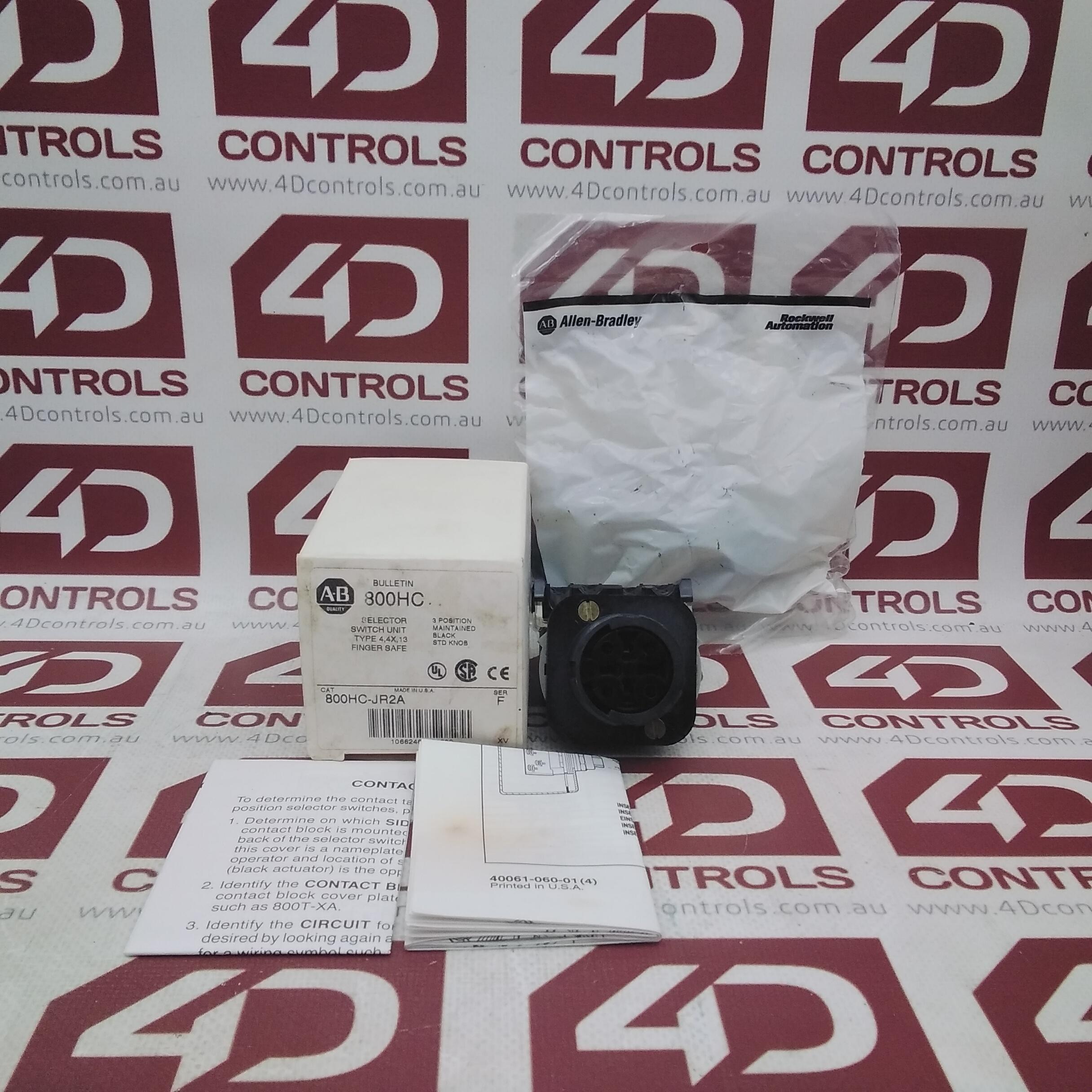 800HC-JR2A | Allen Bradley | Selector Switch, 3 Position