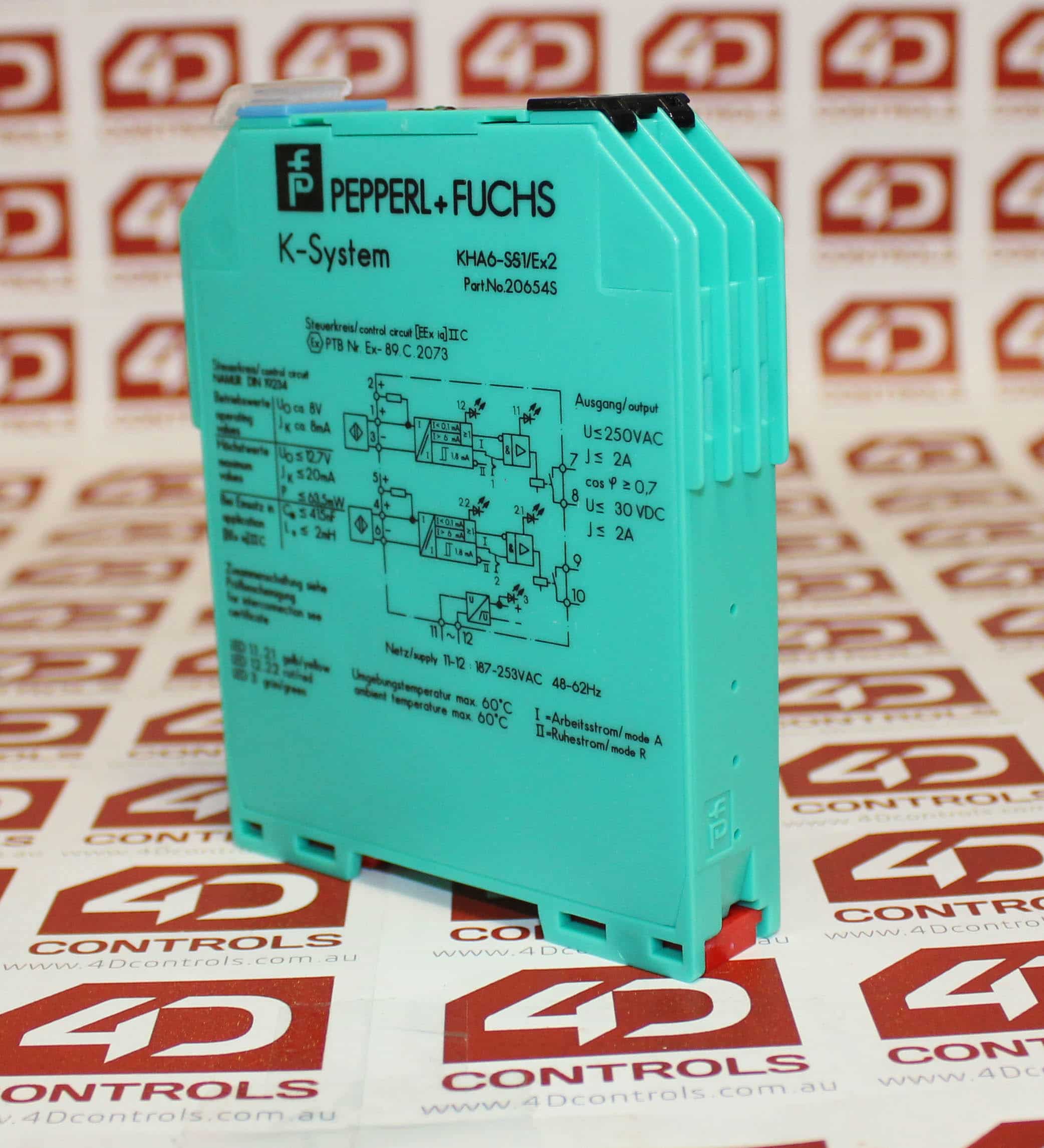 Pepperl and Fuchs KHA6-SS1/Ex2 BARRIER INPUT SWITCH SAFETY