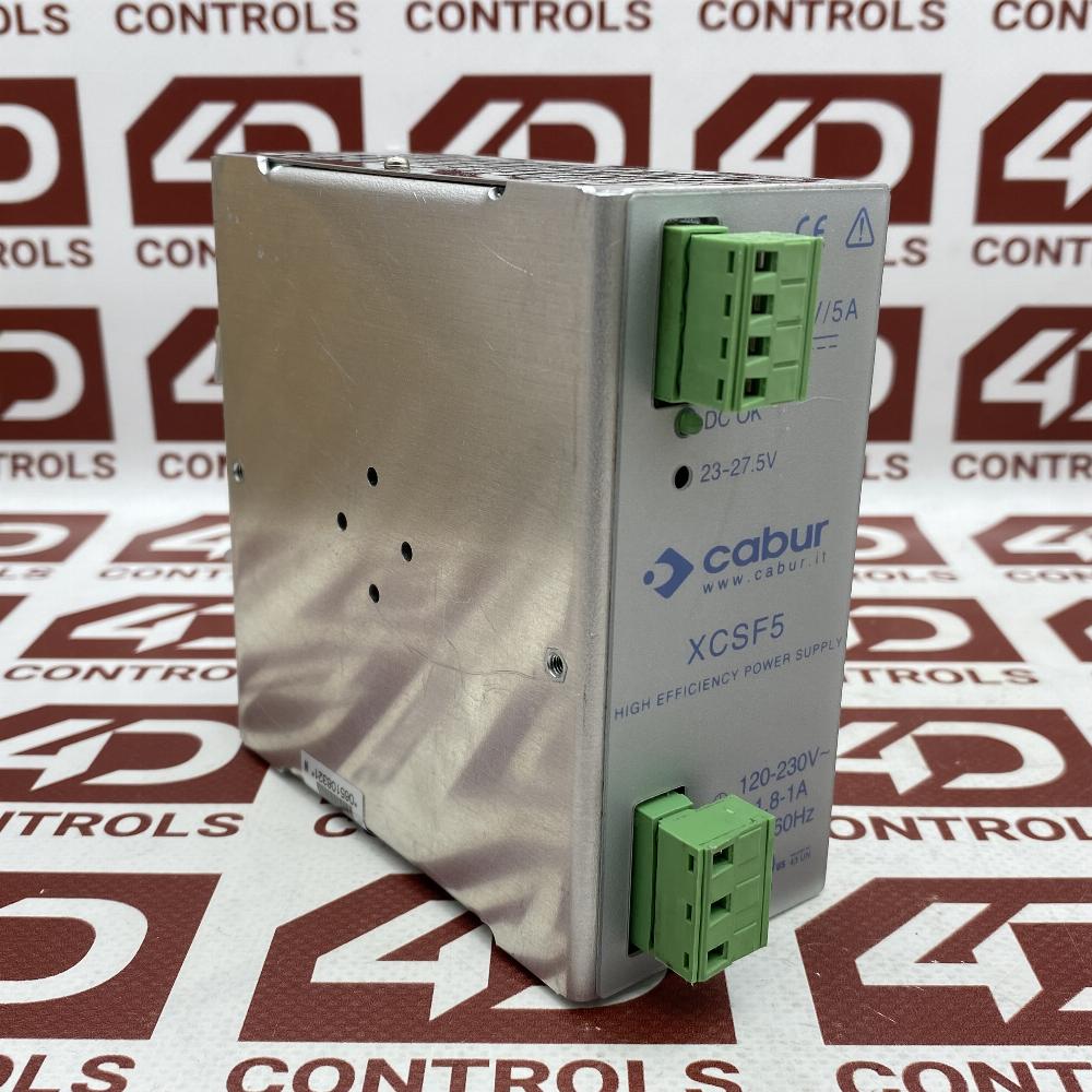 XCSF5 | Cabur | Power Supply, 5A, 24VDC, 120/230V 1.8/1A