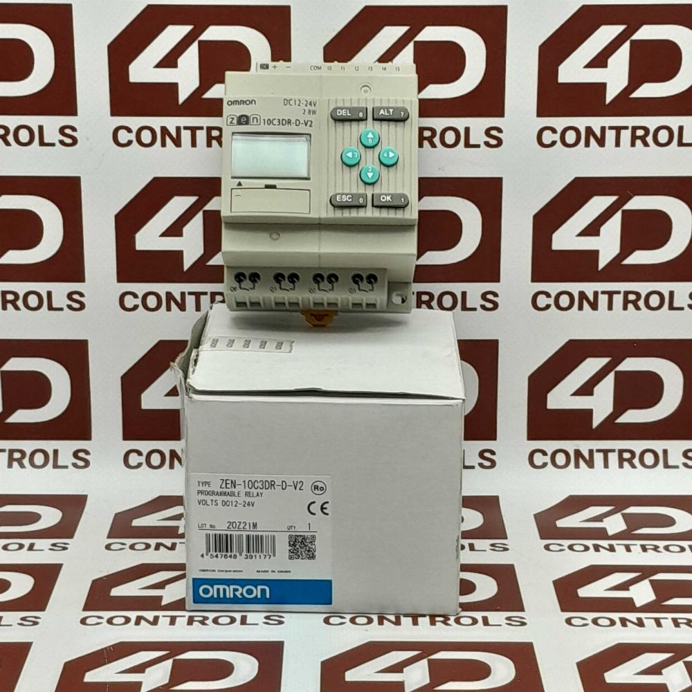 ZEN-10C3DR-D-V2 | Omron | Programmable CPU Relay, Zen Series