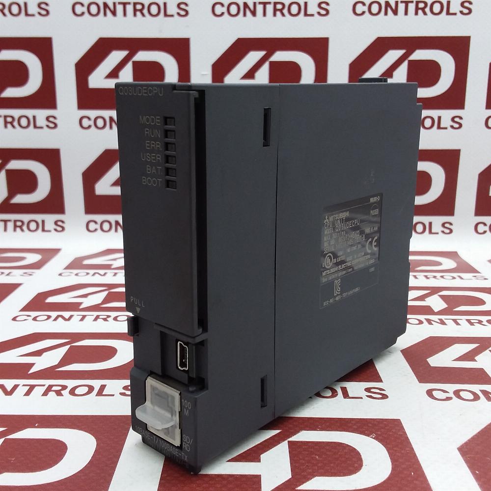 Q03UDECPU | Mitsubishi | Modular CPU, Ethernet, 100/10Mbps