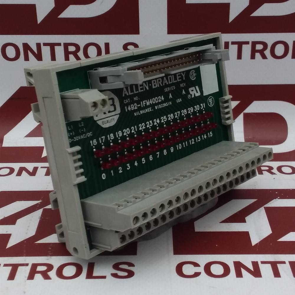 1492-IFM40D24 | Allen Bradley | Digital IFM, 40 Pt 24VAC/DC