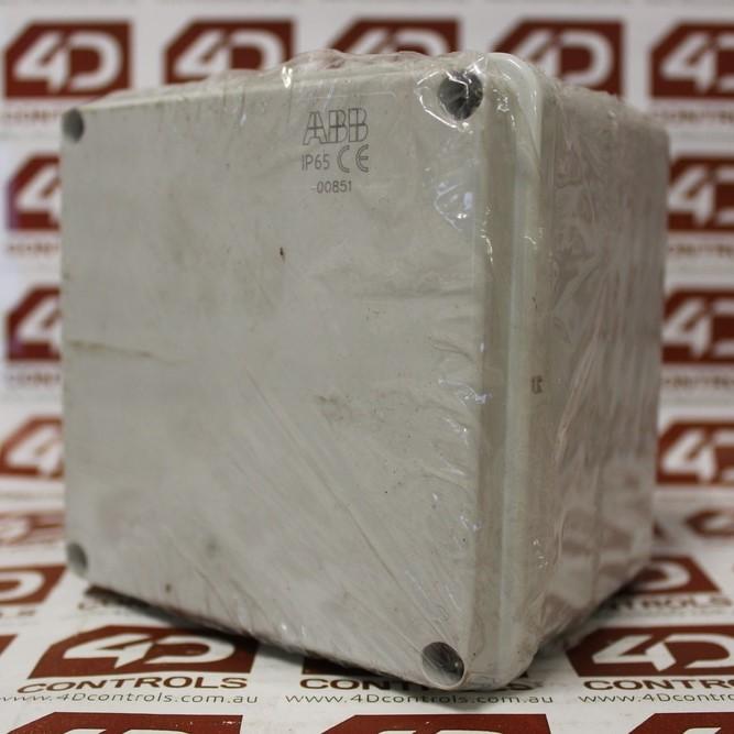 00851 | ABB | Junction Box | Thermoplastic IP55 100 x 100 x 80mm Grey