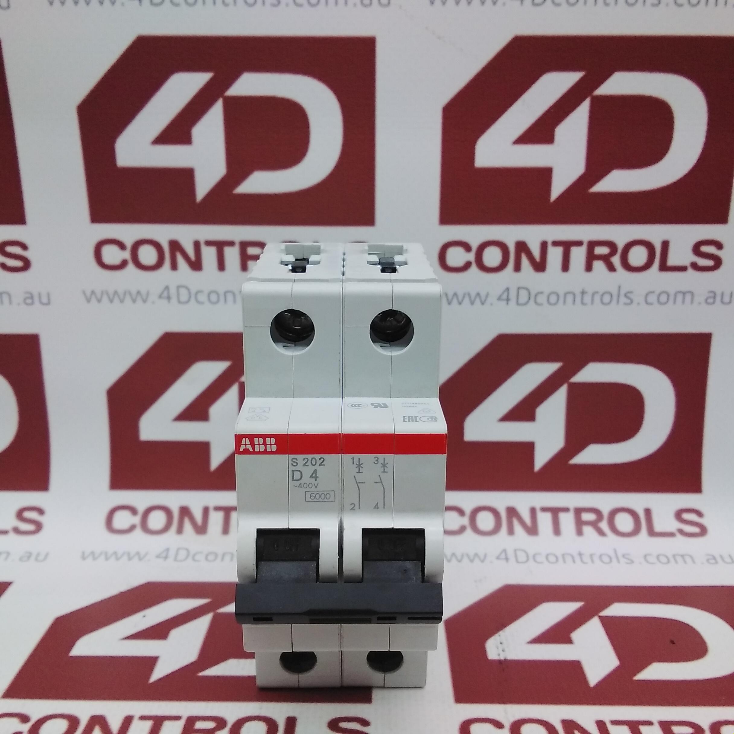 2CDS252001R0041 | ABB | (S202-D4), Miniature Circuit Breaker