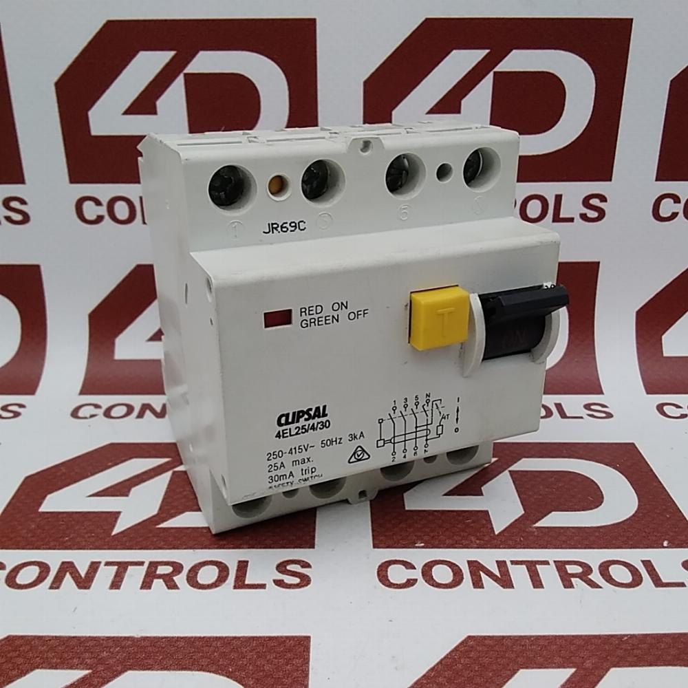 4EL25/4/30 | Clipsal | Circuit Breaker Residual Current