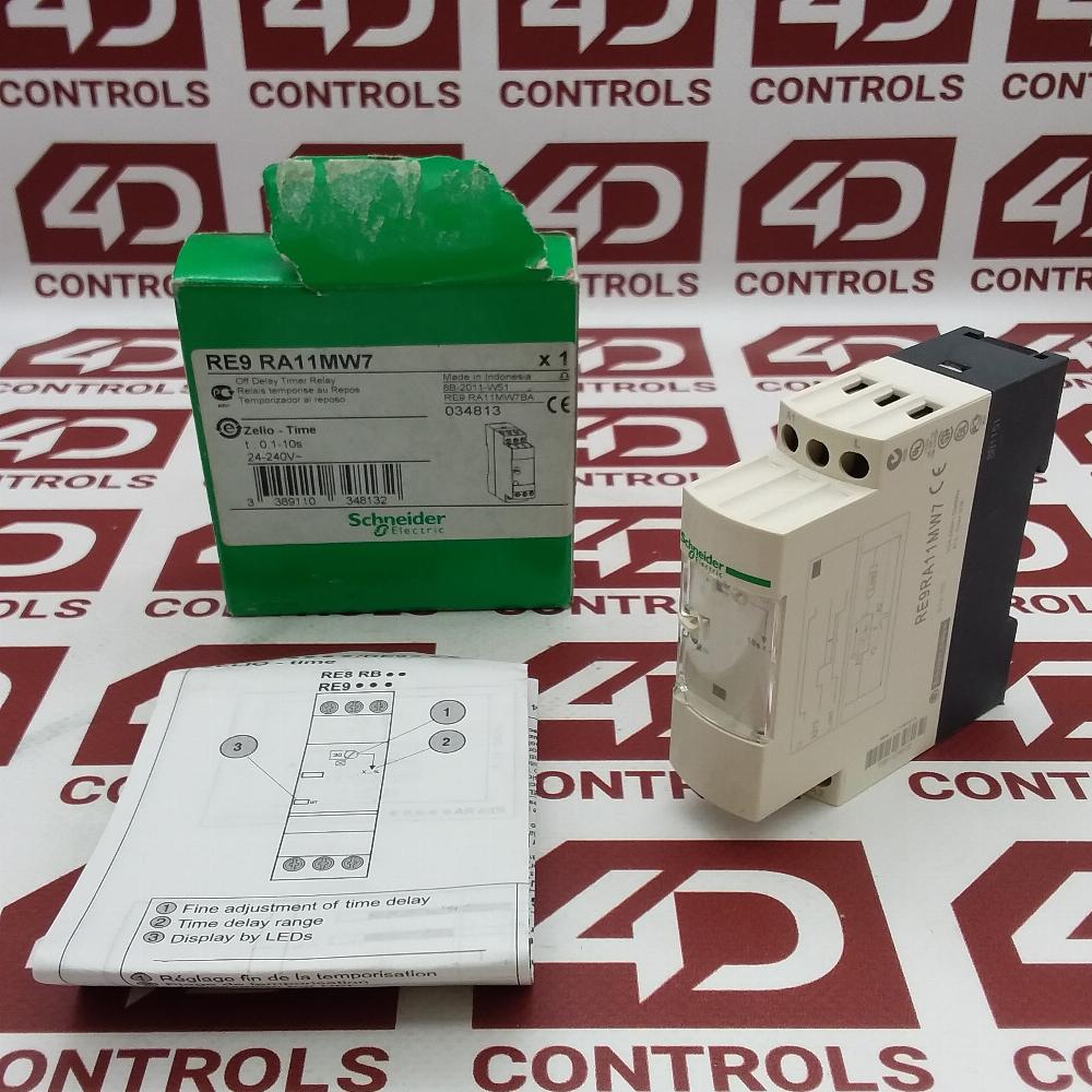 RE9 RA11MW7 | Schneider | Zelio Time | Timing Relay