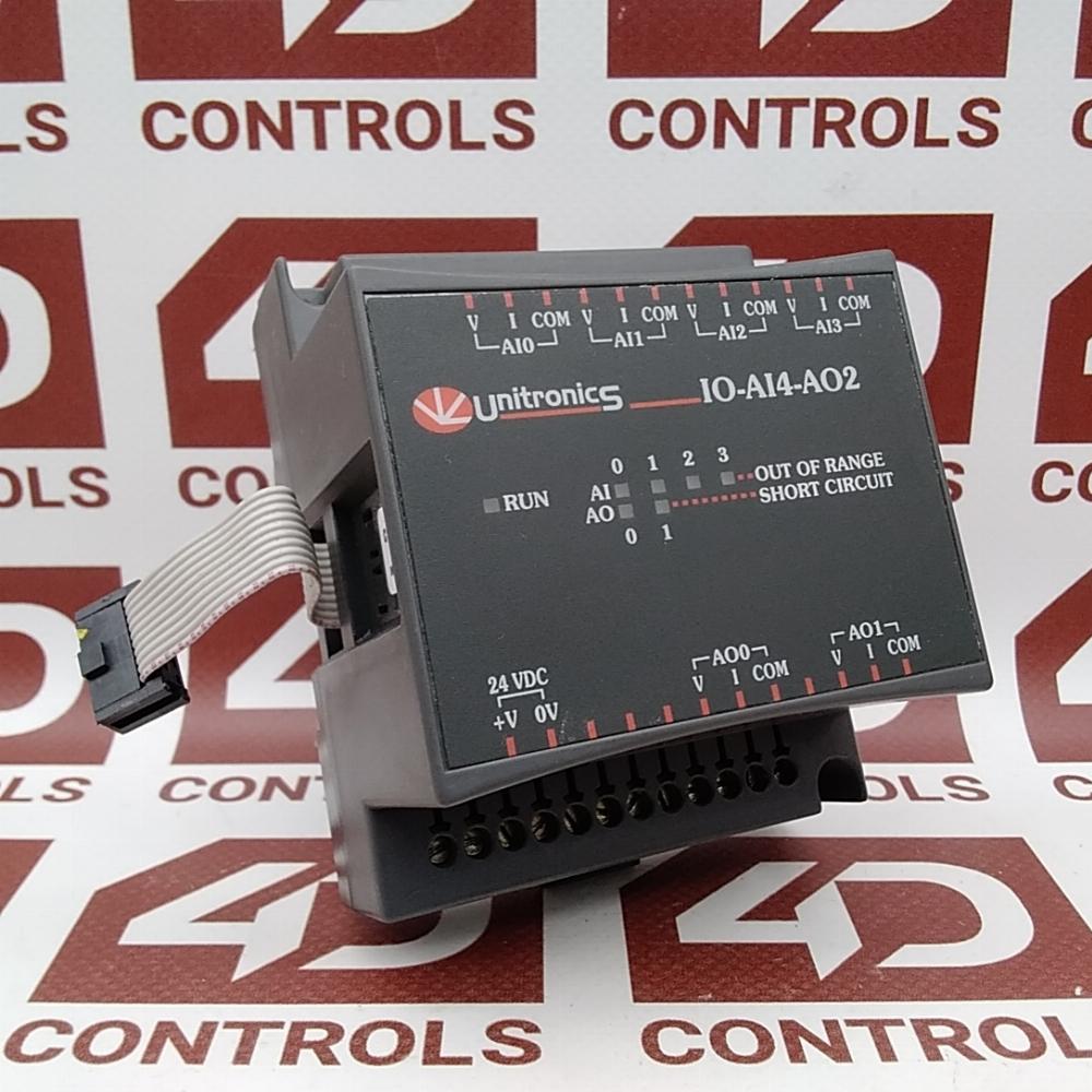 IO-AI4-AO2 | UNITRONICS | I/O Modules, 24VDC Power Supply