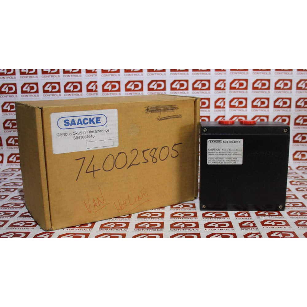 SAACKE S041034010 DDCC SCanview Burner Managment System