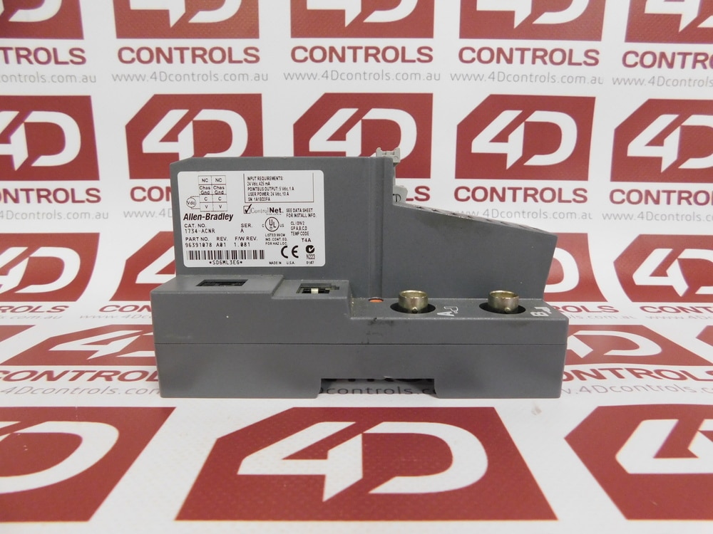 1734-ACNR | Allen Bradley | Point I/O, ControlNet Adapter, 24VDC