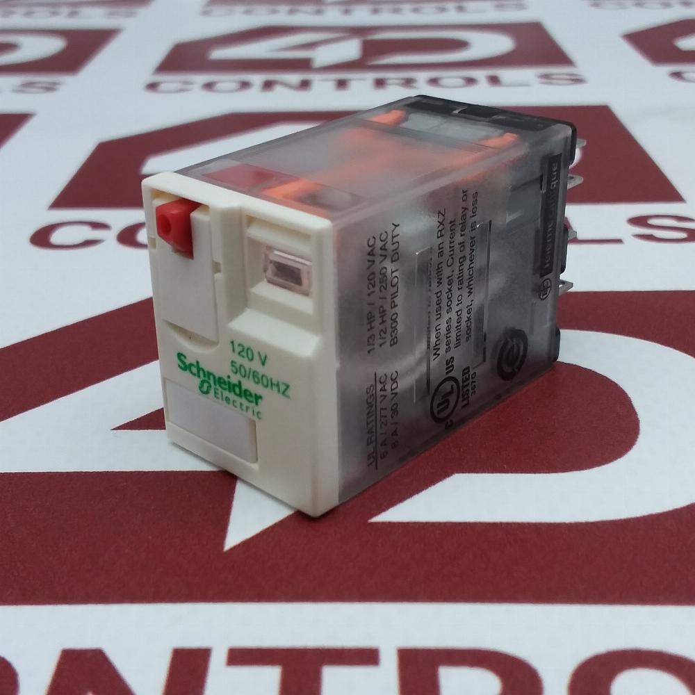RXM4AB1F7 | Schneider | Zelio RXM | Relay, 120VAC, 50/60Hz