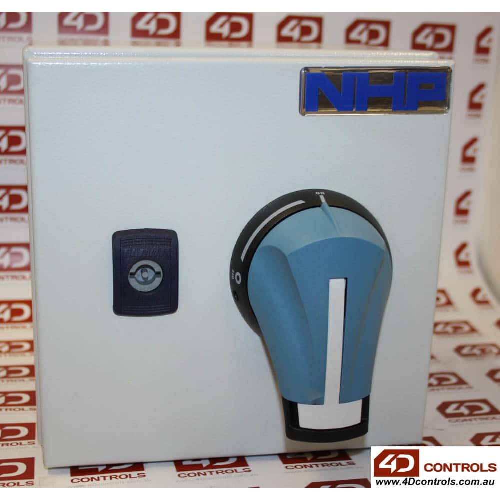 Eldon Enclosure IP65 (200x200x160) with 63A 3 Pole Isolator