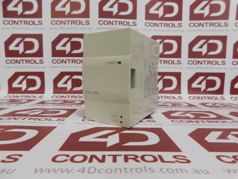 FX3U-4DA | Mitsubishi | Analog Output Module 4 Channel