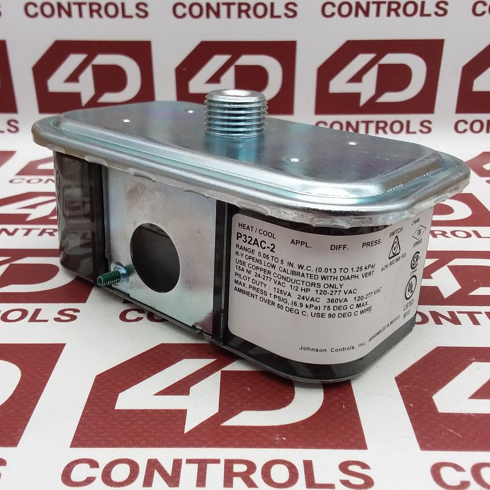 P32AC-2 | Johnson Controls | Differential Pressure Switch