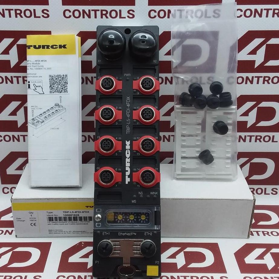 TBIP-L5-4FDL-4FDX | Turck | Block Module, 24VDC, 2A