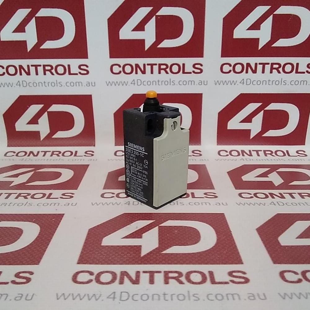 3SE3200-1C | Siemens | Limit Switch, 1 N.O. / 1 N.C., 500VAC, 10A