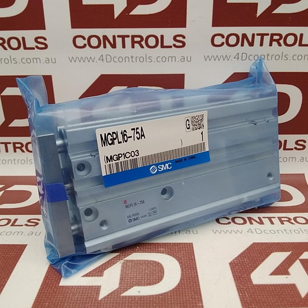 MGPL16-75A | SMC | Pneumatic Guide Cylinder, 16mm Bore