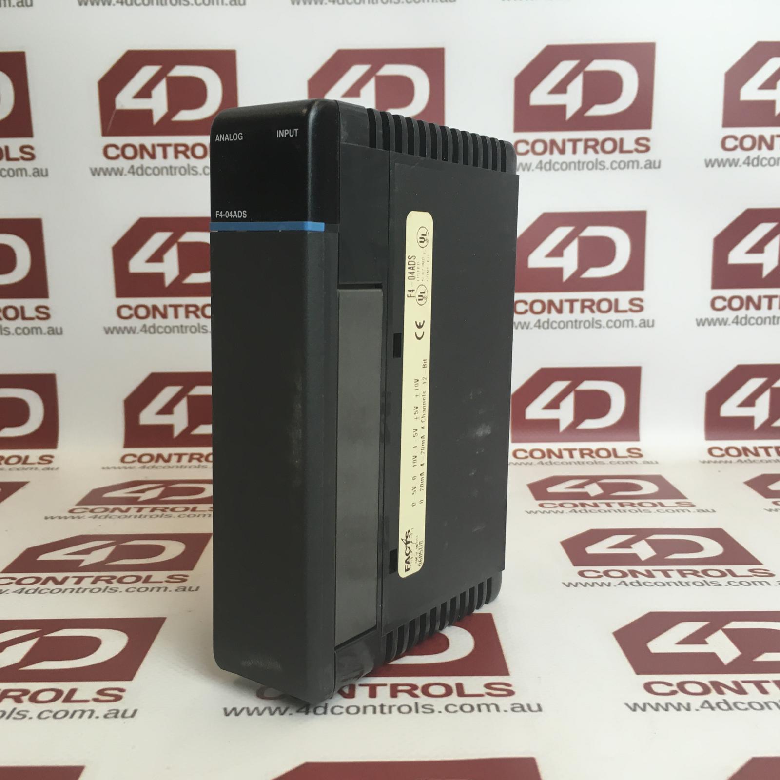 F4-04ADS | Facts Engineering | Analog Input Module 4 Channel