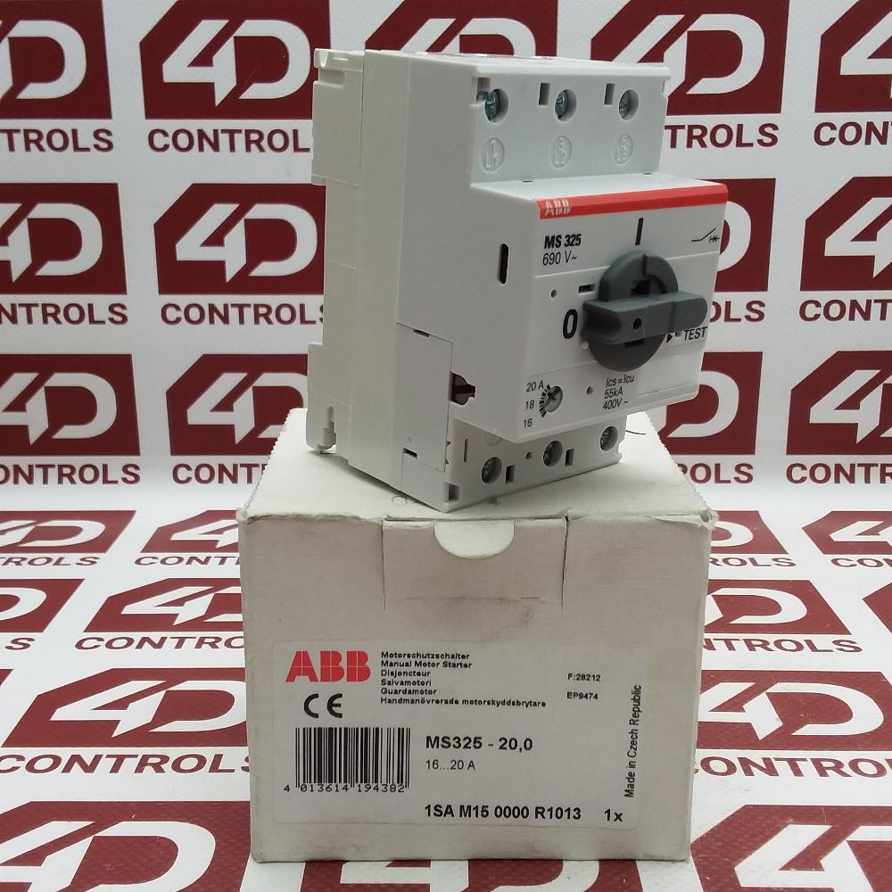 1SAM150000R1013 | ABB | MS325-20.0 Starter 16/20A 3 Phase