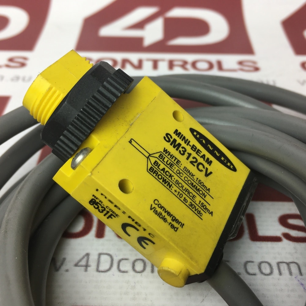 SM312CV | Banner | Mini-Beam Photo Electric Sensor Visible Red 650NM