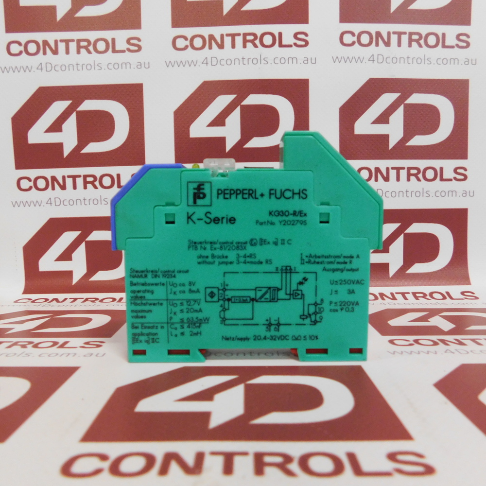 KG30-R/Ex | Pepperl and Fuchs | Safety Barrier 24VDC 220VA