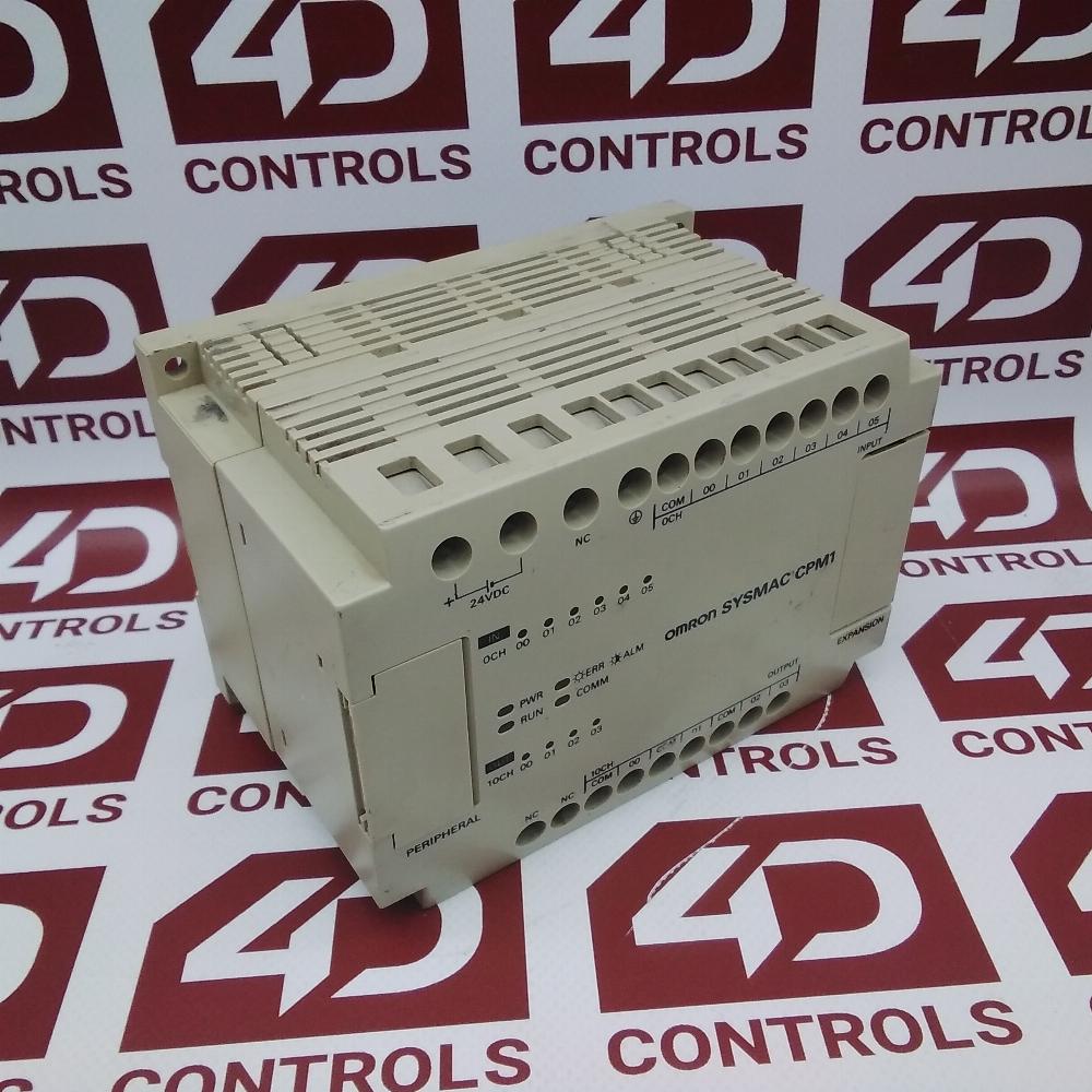CPM1-10CDR-D | Omron | I/O CPU Relay Card 24VDC Power Supply