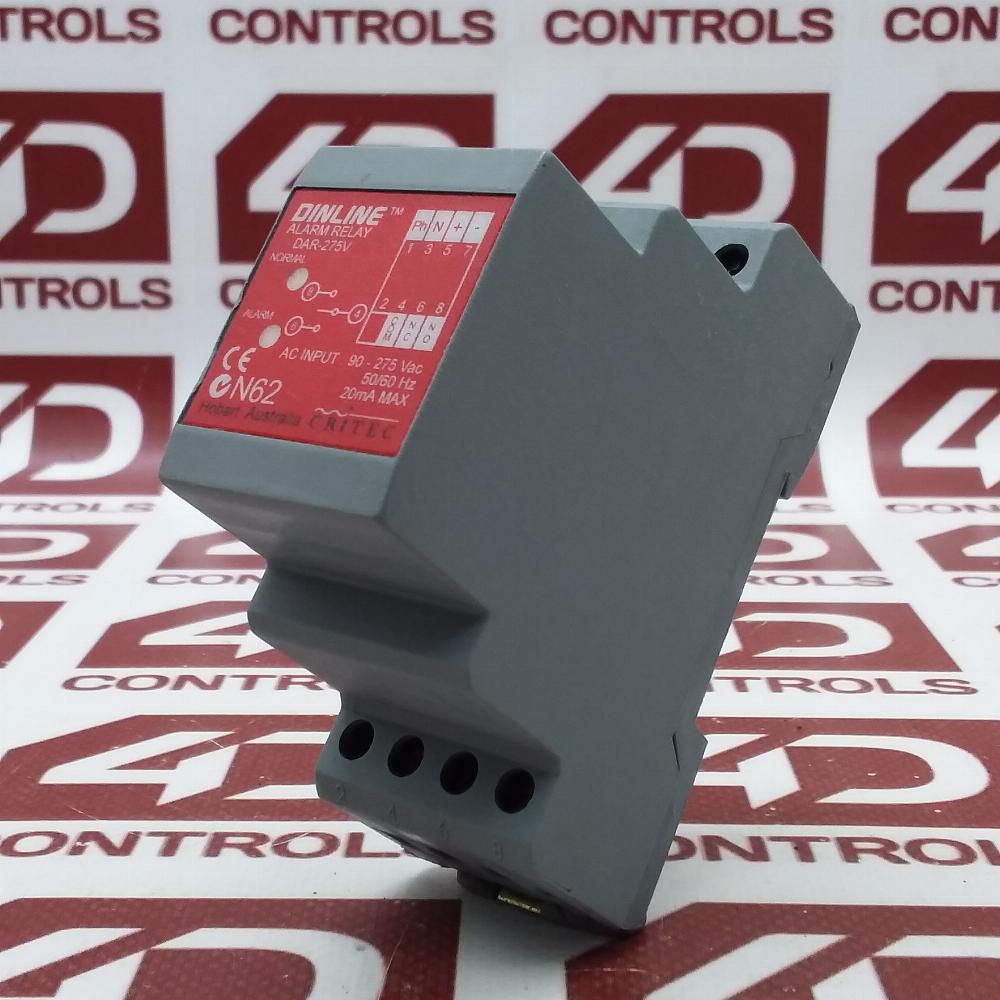 DAR-275V | Critec | DINLINE, Alarm Relay, AC Input: 90V-275V
