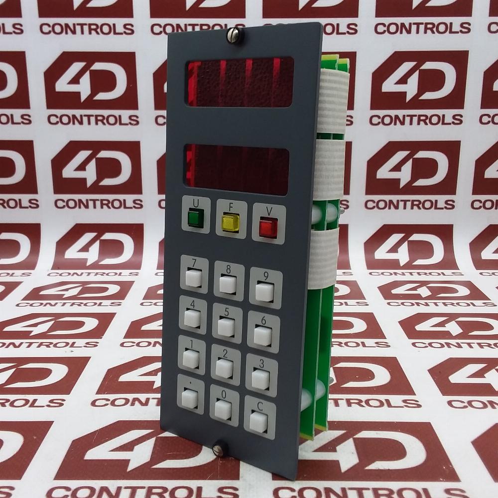 7508-132001 | PRESSTECH | Data Entry Panel