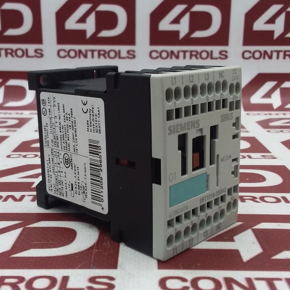 3RT1 016-2BB42 | Siemens | Contactor, 9A, 24VDC, 3 Pole