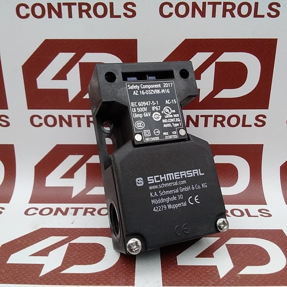 AZ 16-03ZVRK-M16 | Schmersal | Safety Interlock Switch, 4A