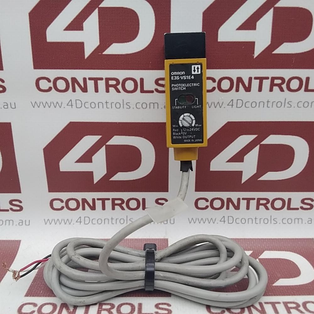 E3S-VS1E4 | Omron | Photoelectric Sensor, 12-24VDC, 12mm