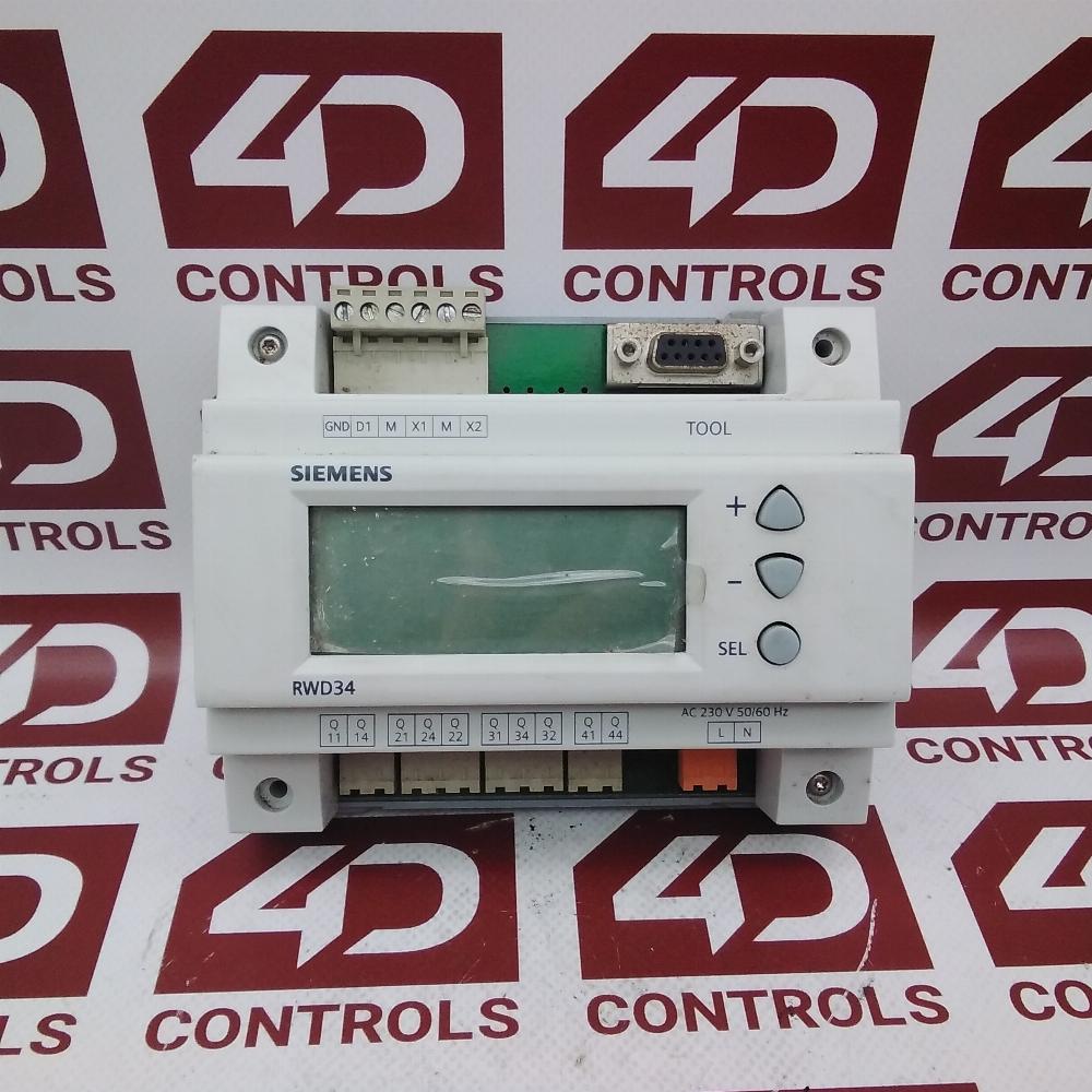RWD34 | Siemens | Temperature Controller, 240V AC, 3 Stage Heat Pump