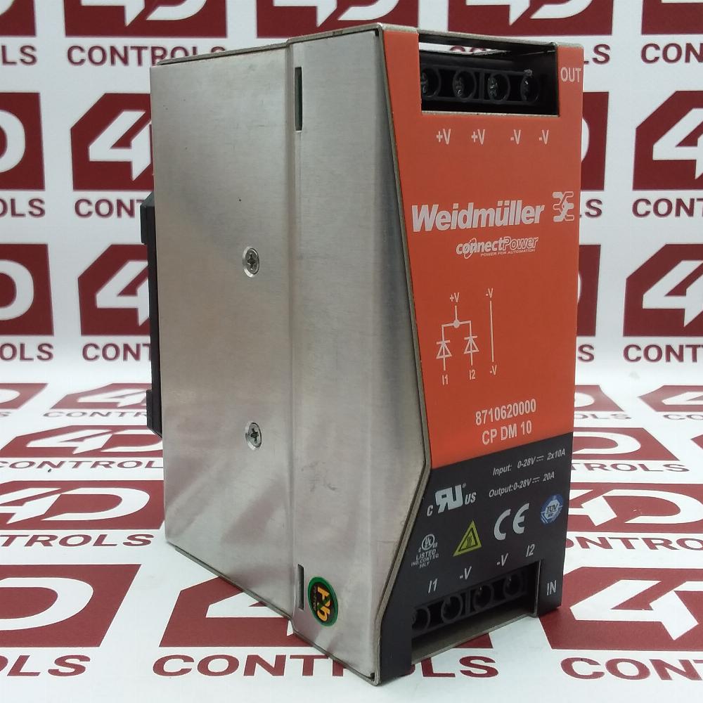 8710620000 | Weidmuller | (CP DM 10), Diode Module, 40VDC, 480W