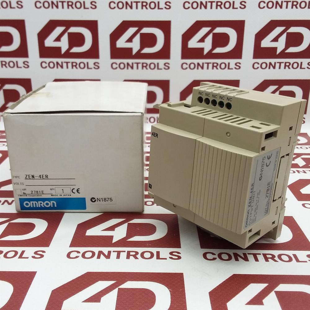 ZEN-4ER | Omron | Expansion I/O Module, 4 Outputs, 8/5AMP