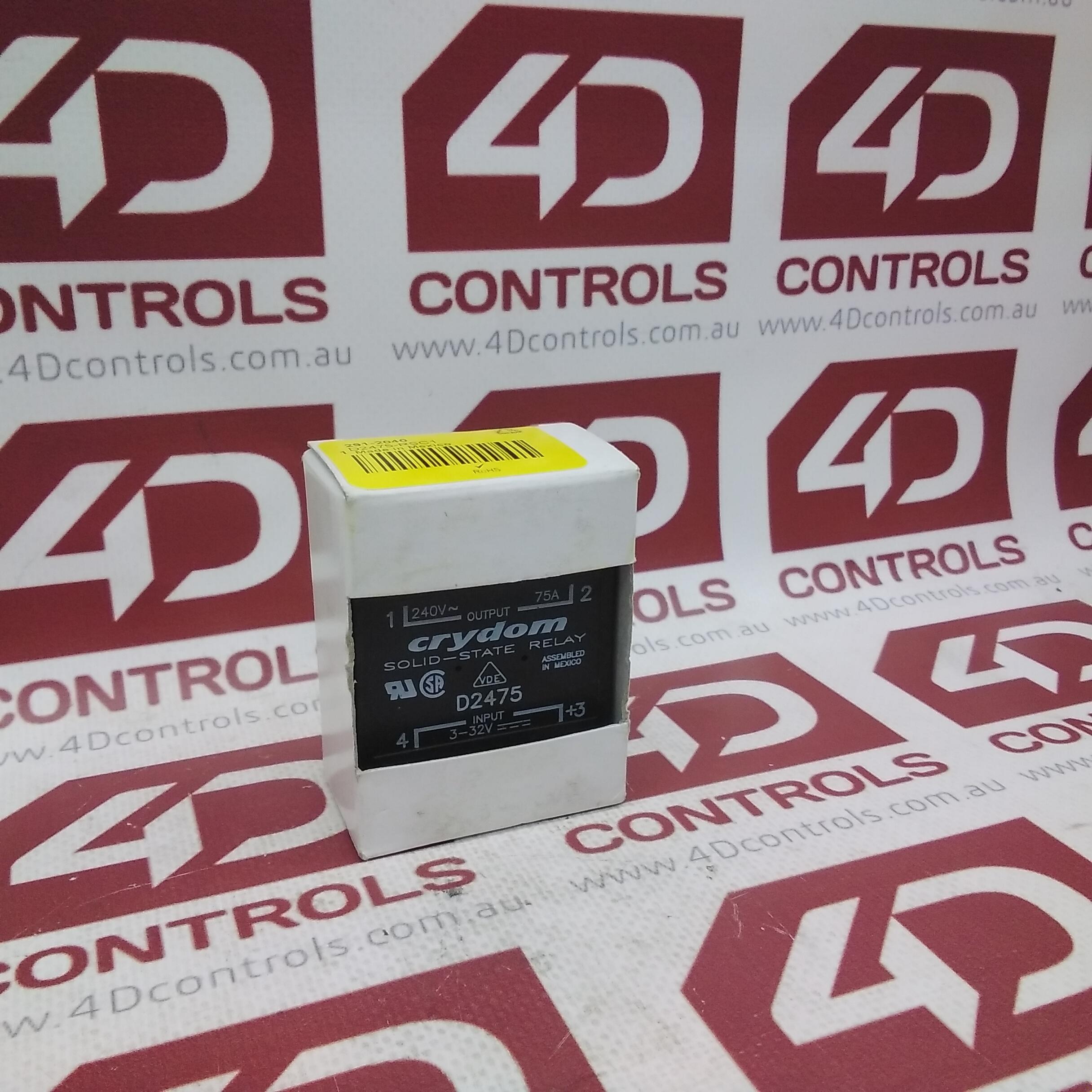 D2475 | Crydom | Solid State Relay Panel Mount 280VAC 32VDC
